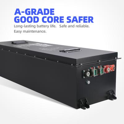 China Excar 210ah Golf Car Lithium Battery 72 Volt MSDS Approved for sale