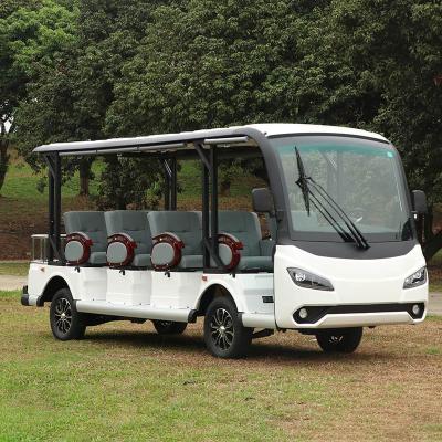 China EcoGolf Shuttle Bus 8 Passenger With 72V Lithium Ion Battery For Leisure Tours for sale