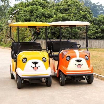 China Four Wheel Electric Golf Scooter 4 Passenger With Lithium Battery for sale