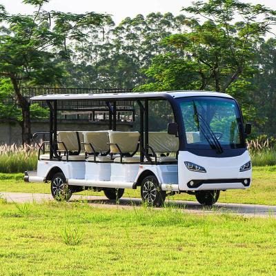 China Battery Operated Electric Passenger Bus USA curties controller 350A for sale