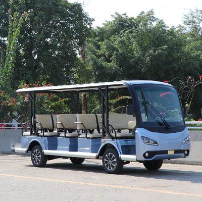 China Small Electric Sightseeing Bus , 7.5KM Motor 72V Trojan Electric Tour Car for sale
