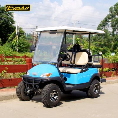 China White 4 seater Electric Golf Buggy 48V 3.7KW With 1 Year Warranty for sale