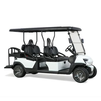 China Made in China 4+2 Seaters Lifted Hunting Golf Car  New Design Hot Selling Modle for sale