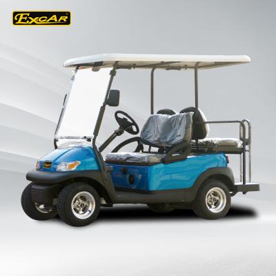 China Made in China Electric Golf Cart with Flip Flap Rear Seat Color Optional for sale