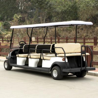 China 11 Seater Battery Power Electric Golf Buggy , Electric Sightseeing Car CE Approved for sale