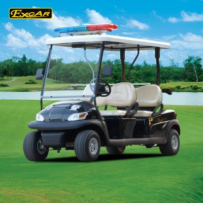 China ADC 48V 3.7KW Electric Patrol Car , 4 Person Golf Cart 1 Year Warranty for sale