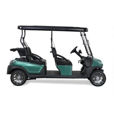 China Electric Golf Carts Offering 3.9 Meter Minimum Turning Radius and 135 Millimeter Ground Clearance for Easy Maneuverability for sale