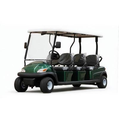 China Corrsion - Resistant 6 Person Electric Golf Carts With LED Front Or Rear Lights And Horn for sale