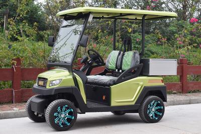 Cina tensione della batteria 48V e 1 carretto di golf elettrico di Seat con il certificato del CE in vendita