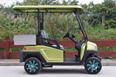Cina tensione della batteria 48V e 1 carretto di golf elettrico di Seat con il certificato del CE in vendita