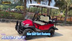 A1S2+2 Red Units Featuring Height-Increased Tires, a New Flip Seat, and Bumper