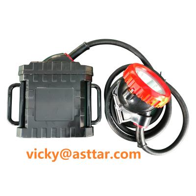 China Asttar intrinsically safe mining hard hat lamp rechargeable mining headlight KL6LMa(A) for sale