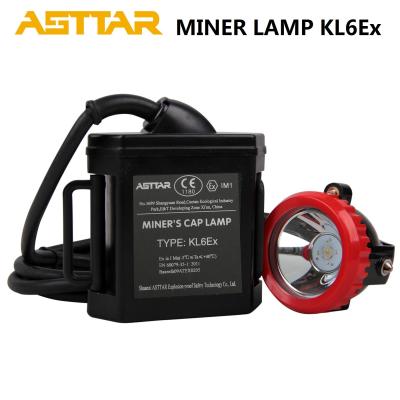 China cord mining safety helmet cap lamp KL6Ex for sale