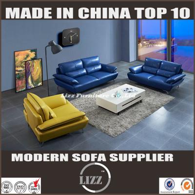 China 2017 Contemporary Modern Living Room Sofa With Pure Leather for home furniture(LZ020) for sale