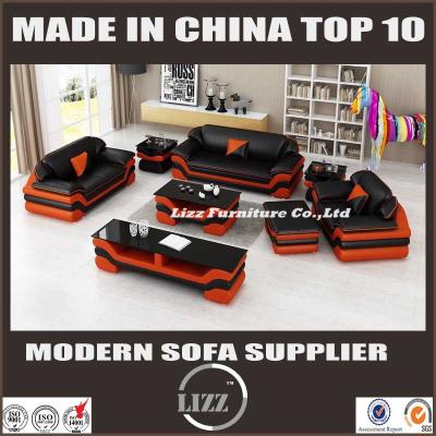 China 2017 New Design Fashion Living Room Leather Sofa(LZ-1388) for sale