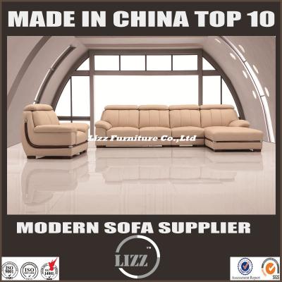 China 2017 New Style Contemporary Sofa with Top Grain Leather(LZ-063) for sale