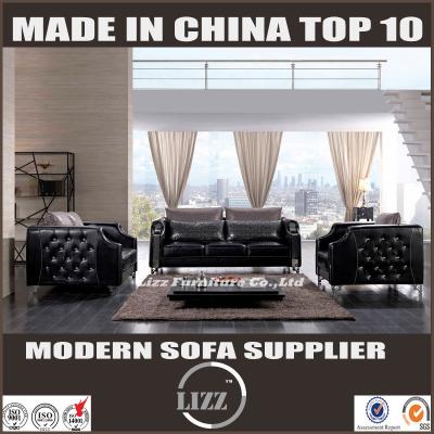 China Luxury Classic Euro Style Leather Sofa (LZ-077) for sale