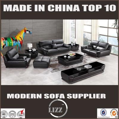 China New Italy Design with Pure Leather Sofa Set (LZ-1588) for sale