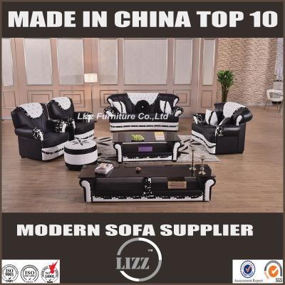 China New Italy Design Leather Sofa Set With Genuine Material LZ1888 for sale