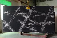 China Polished Artificial Quartz Slabs 3200x1800mm 93% Quartz for Countertops for sale
