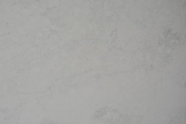 Impact Resistance Natural White Quartz Honed Finished 6.5 Mohz Hardness  For Countertop