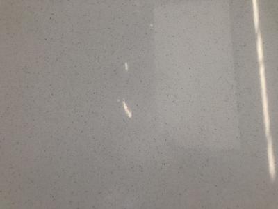 China Artificial Stone  Polished Particle Series  White Quartz Slab for Counter Tops 3200*1800*20mm for sale