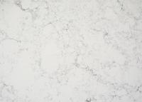 China White Artificial Sparkle Quartz Slabs 3000x1400mm 2.45g/cm³ Density for Kitchen Countertops for sale