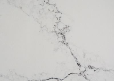 China Piedra blanca pulida del cuarzo en venta