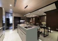 China Calacatta Quartz Stone Countertop 3000x1600mm Solid Grey Engineered Stone Slab for sale
