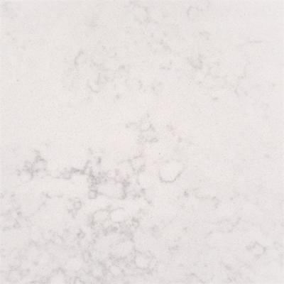 China Wasserdichter nachgemachter weißer Carrara-Quarz-Stein mit Küche Countertop zu verkaufen
