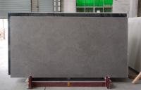 China Cement Grey Quartz Vanity Top 12mm Thickness Custom Sizes Available for Countertops for sale