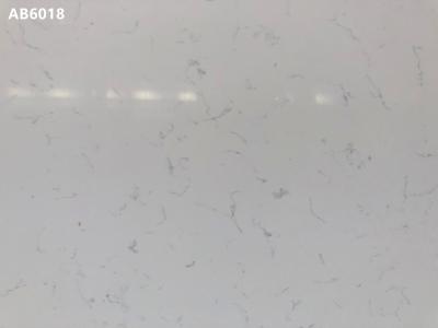 China Laje artificial material decorativa interna de quartzo de 6mm Carrara à venda