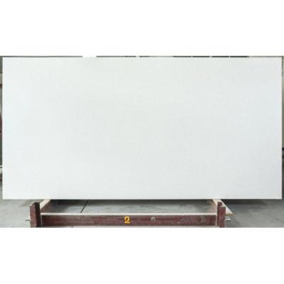 China Resin Fiber 20MM White Dove Glass Quartz With Countertop Table Tops for sale