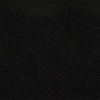 China Stain Proof 18mm Black Artificial Quartz Stone Kitchen Backsplash Slab 3000x1400mm for sale