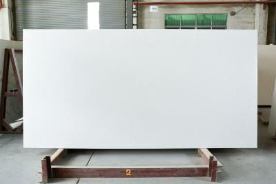China Künstlicher weißer Quarz-Stein Cararra für festes Oberflächenbaumaterial mit SGS-Standards zu verkaufen