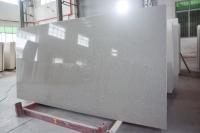 China Marble Look Engineered Quartz Stone Slab 3200x1600mm for Kitchen Benchtop Splashback for sale