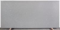 China Polished Grey Artificial Quartz Countertop Sheet 20mm Thickness for Kitchen for sale