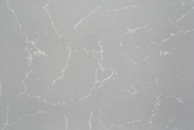 Cina Spessore artificiale di superficie lucidato di Grey Quartz Countertops Sheet 6-30MM in vendita