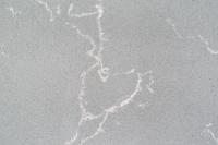 China Polished Grey Artificial Quartz Countertop Sheet 20mm Thickness for Kitchen for sale