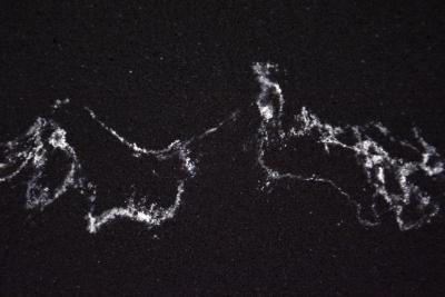 China A decoração da casa projetou a cor preta da folha artificial da pedra de quartzo de Cararra à venda