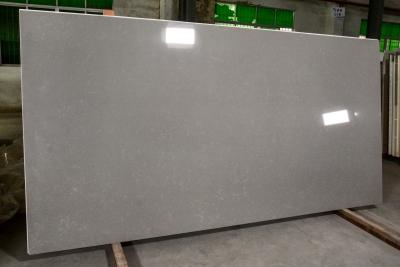 China Encimera de Grey Carrara Quartz Slab Kitchen con original del tamaño de 3200*1600*20m m en venta