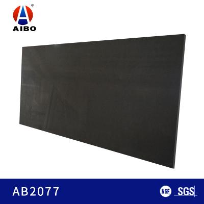 China 20MM Plain Dark Flooring Tiles Glass Quartz For Indoor Home Bathroom for sale
