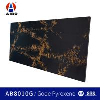 China 30mm Thick Calacatta Quartz Stone Slab 3200x1600mm for Kitchen Countertops for sale