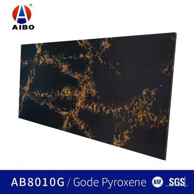 中国 30MMの厚く、固体Calacattaの水晶石の建築材料 販売のため