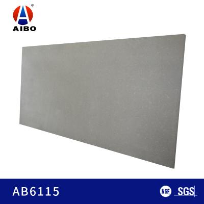 China Teja de plata lavable cortada a la medida del cuarzo de Grey Carrara Quartz Stone With en venta
