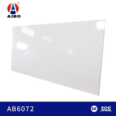 China Encimera pulida de la cocina de la losa del cuarzo de 3000*1400 milímetro Carrara en venta