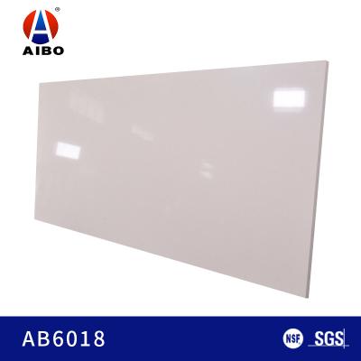 China Losa artificial material decorativa interior del cuarzo de 6m m Carrara en venta
