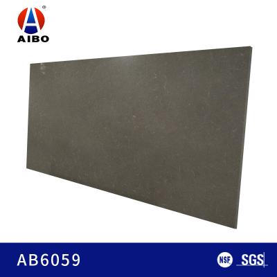 China Piedra cubierta con cuero del cuarzo del final 25M M Brown Carrara para la pared del cuarto de baño en venta