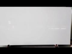 Gebouwde Super Witte Kunstmatige Kwartsplak voor Keukencountertop Ijdelheidsbovenkant