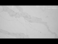 De gebouwde Witte Calacatta Gebouwde Certificatie van Worktop NSF van de Kwartskeuken